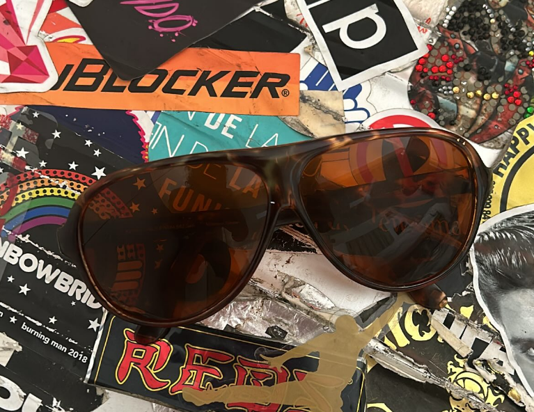 Free BluBlocker Sticker With Each Order