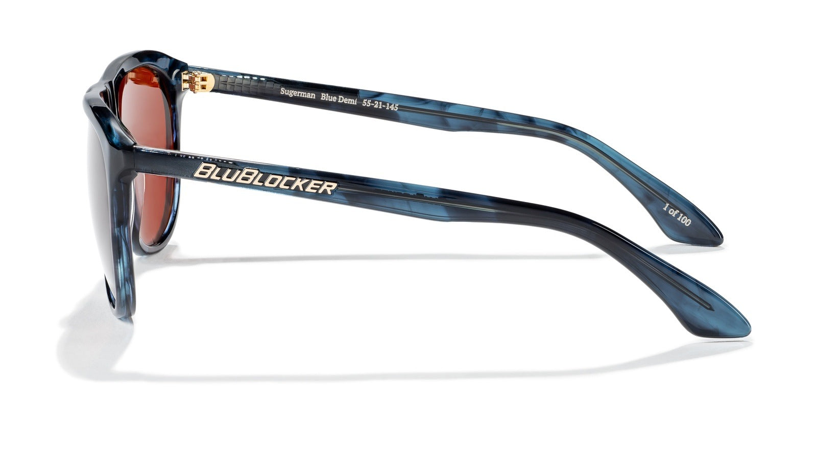 Sugerman Lake Michigan Blue with Gold – BluBlocker