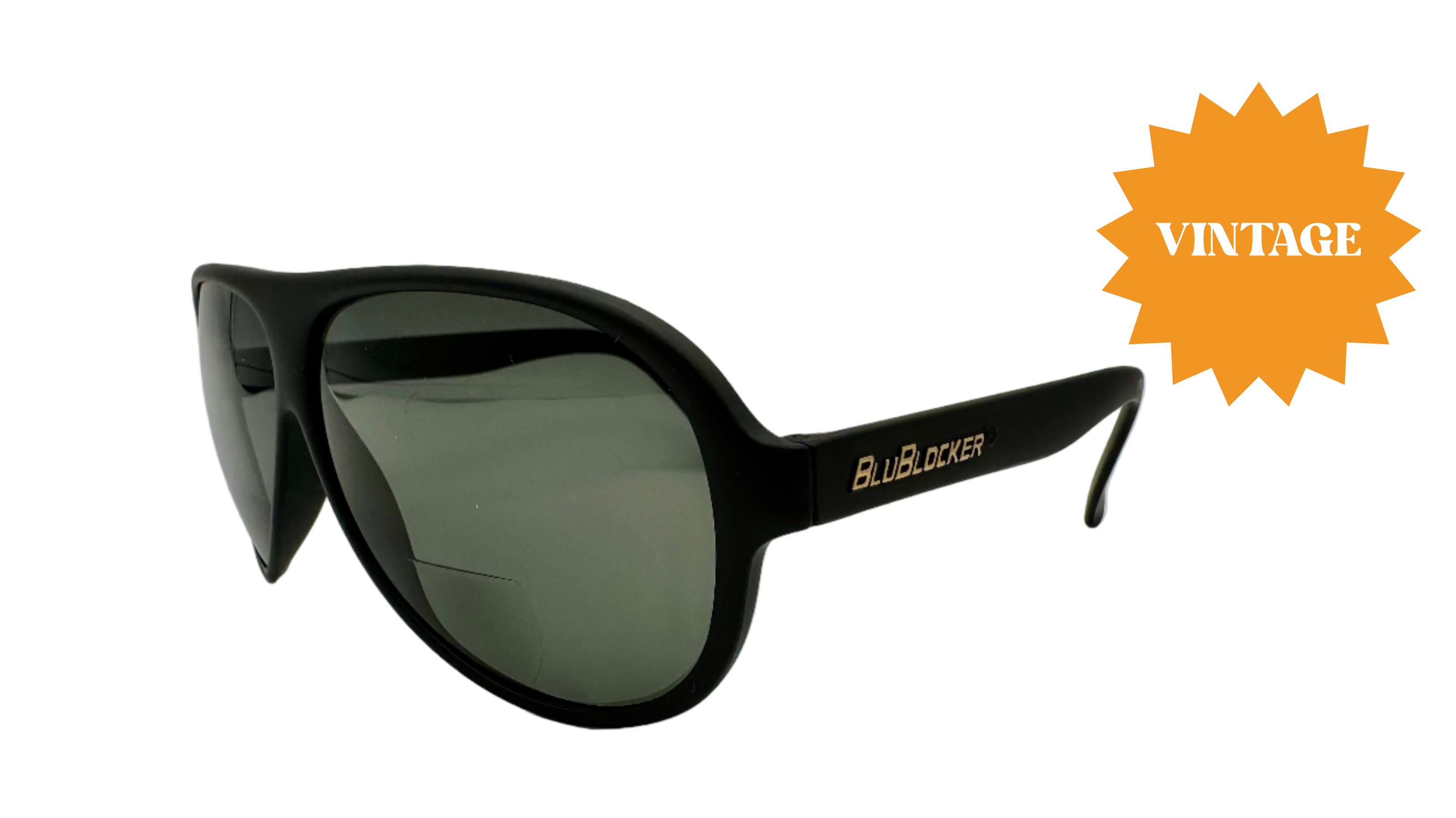 Original Aviators in Black with HD Gray Reader Lenses (Vintage ...