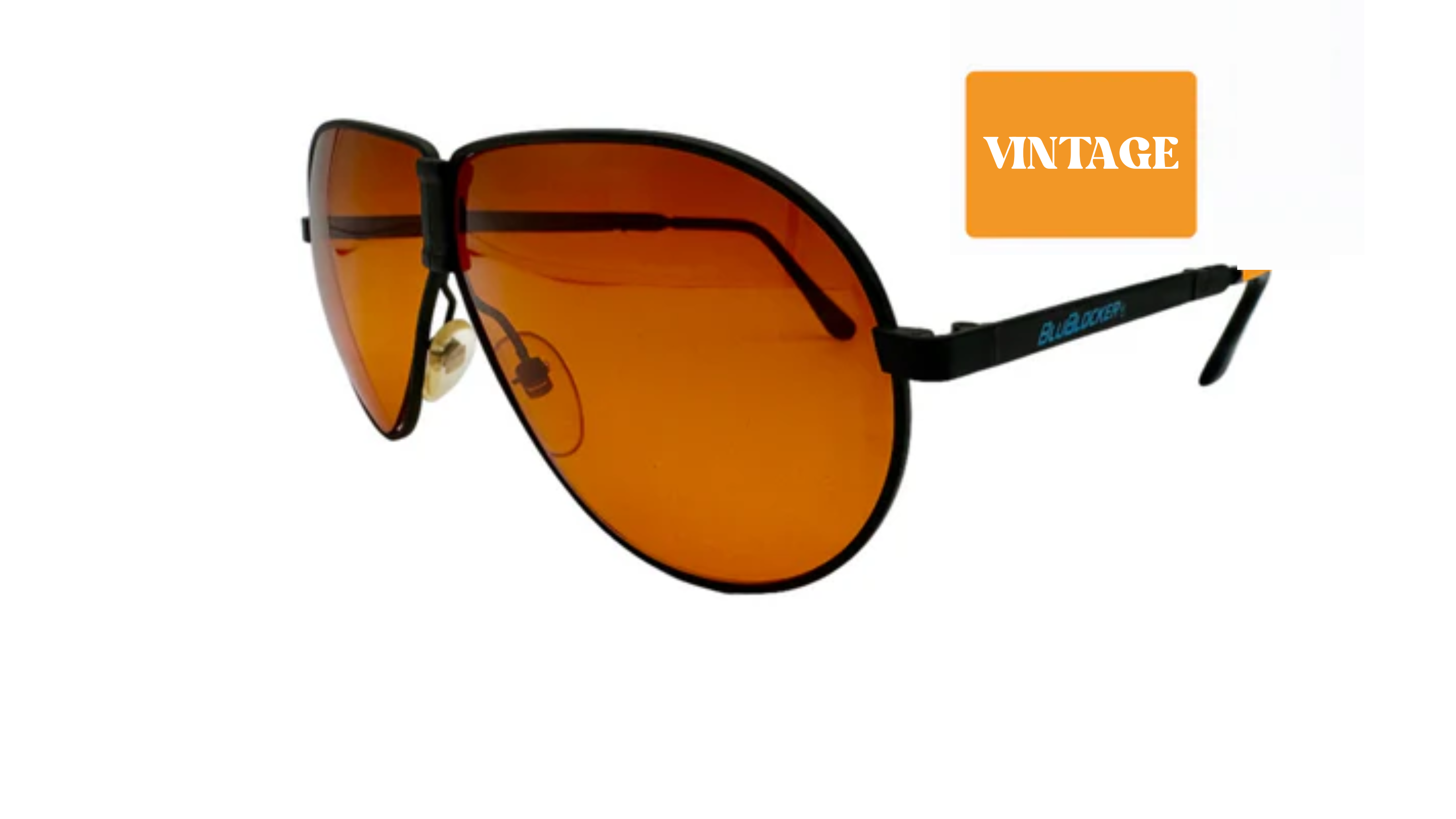 FoldinBlu Collapsible Aviators In Black Matte (Vintage) – BluBlocker