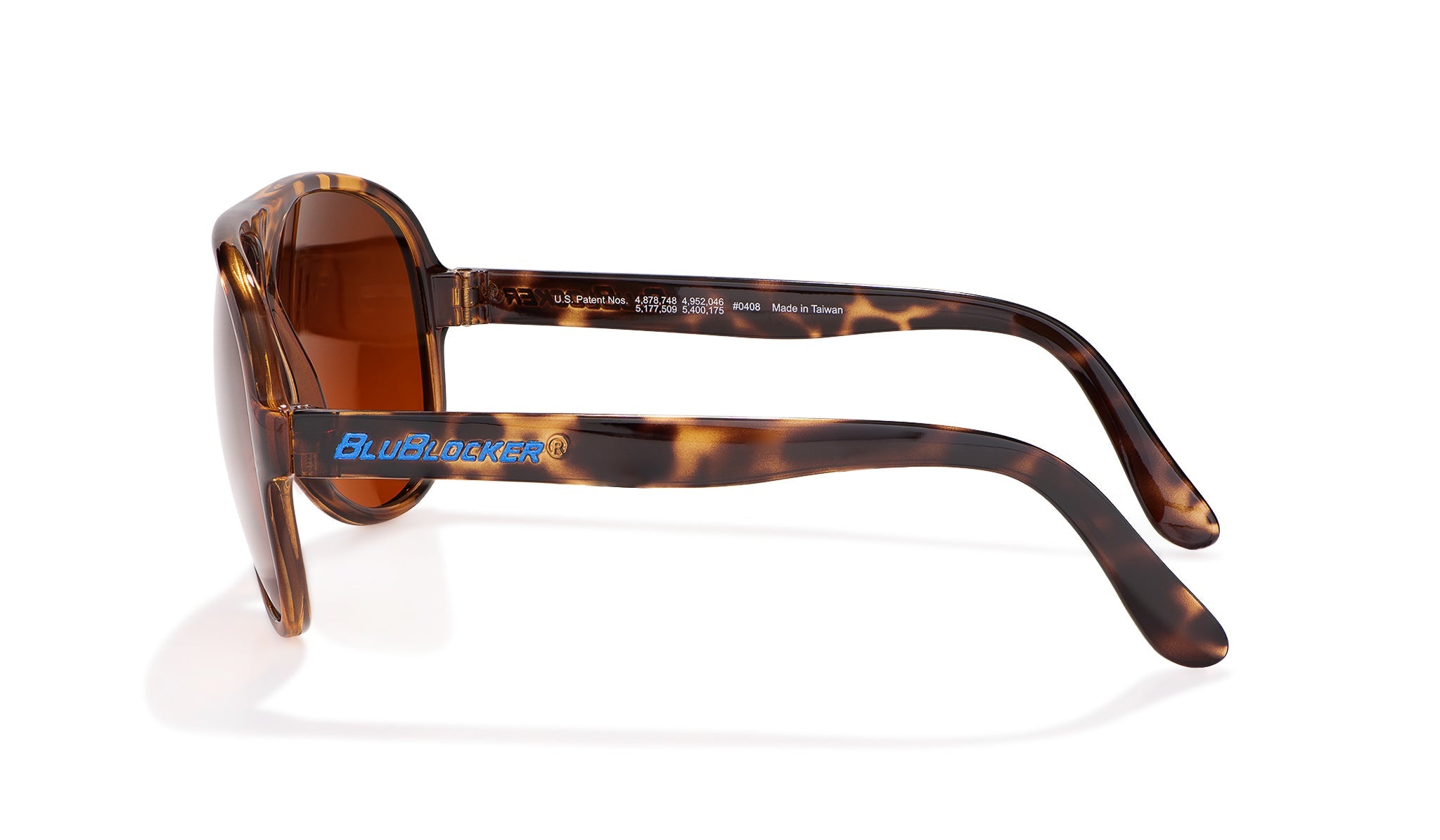 Aviator Polarized in Demi-Tortoise – BluBlocker