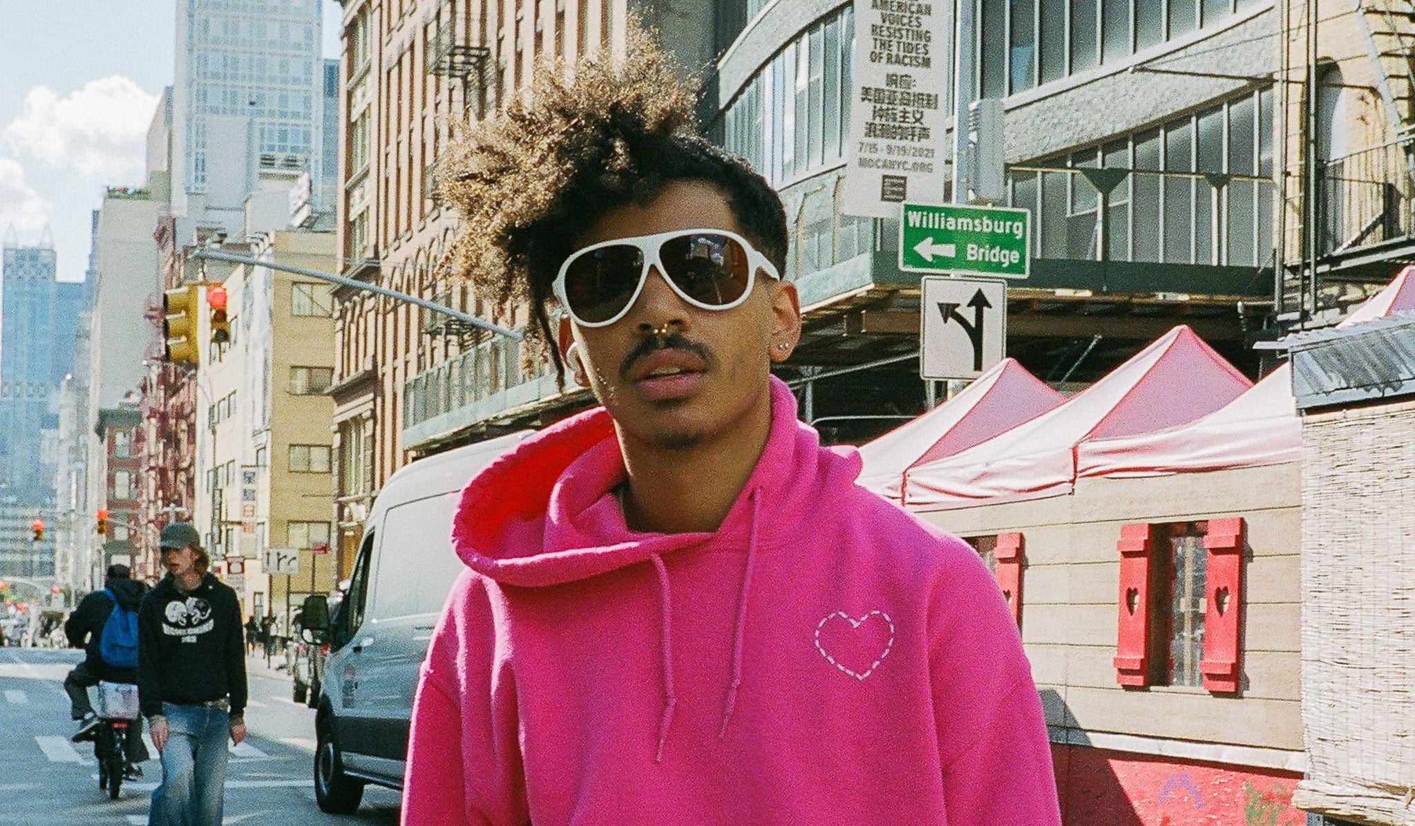 White Aviator BluBlocker Sunglasses - 2699K